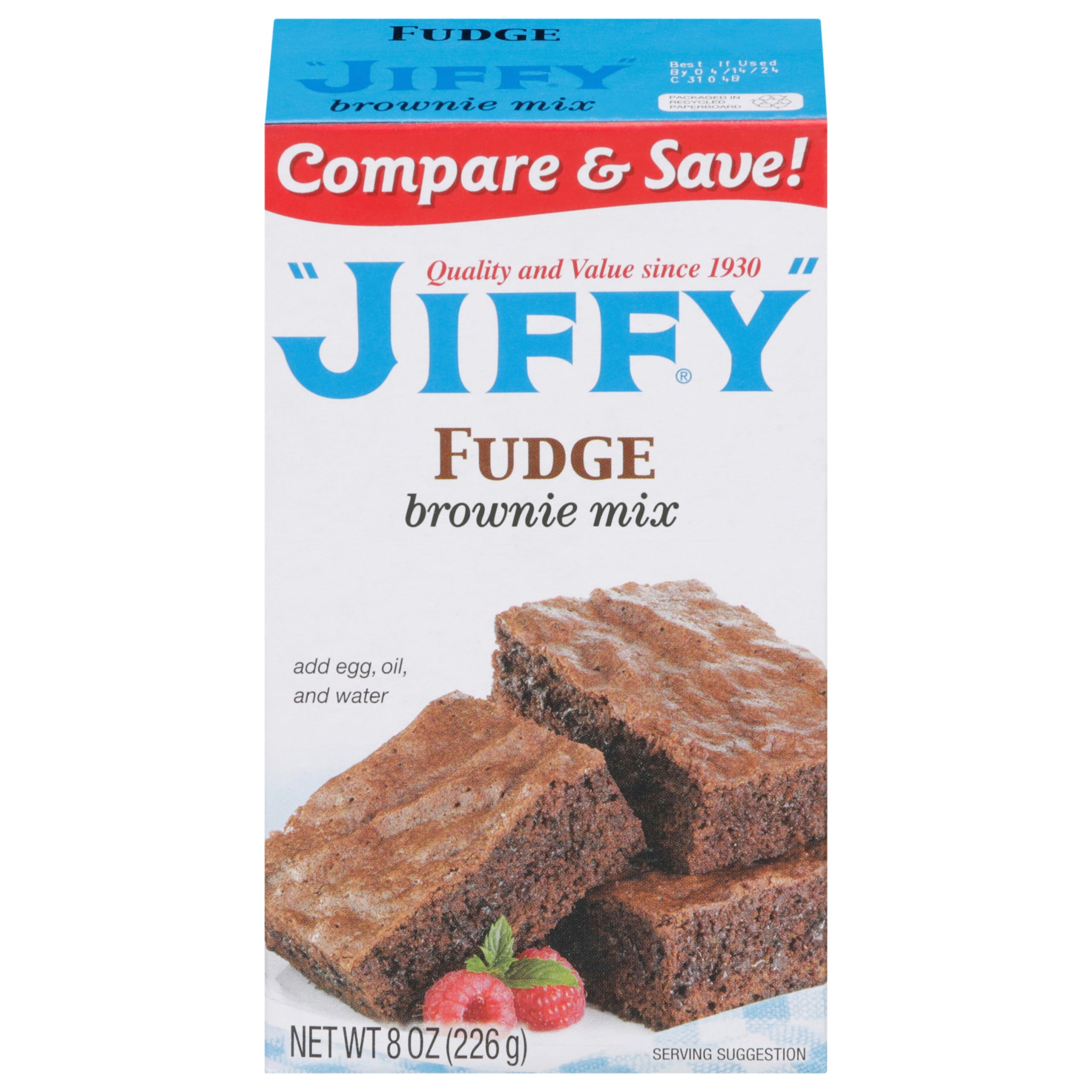 Fudge Brownie Mix (12 pk.) – "JIFFY" Mix Online Store