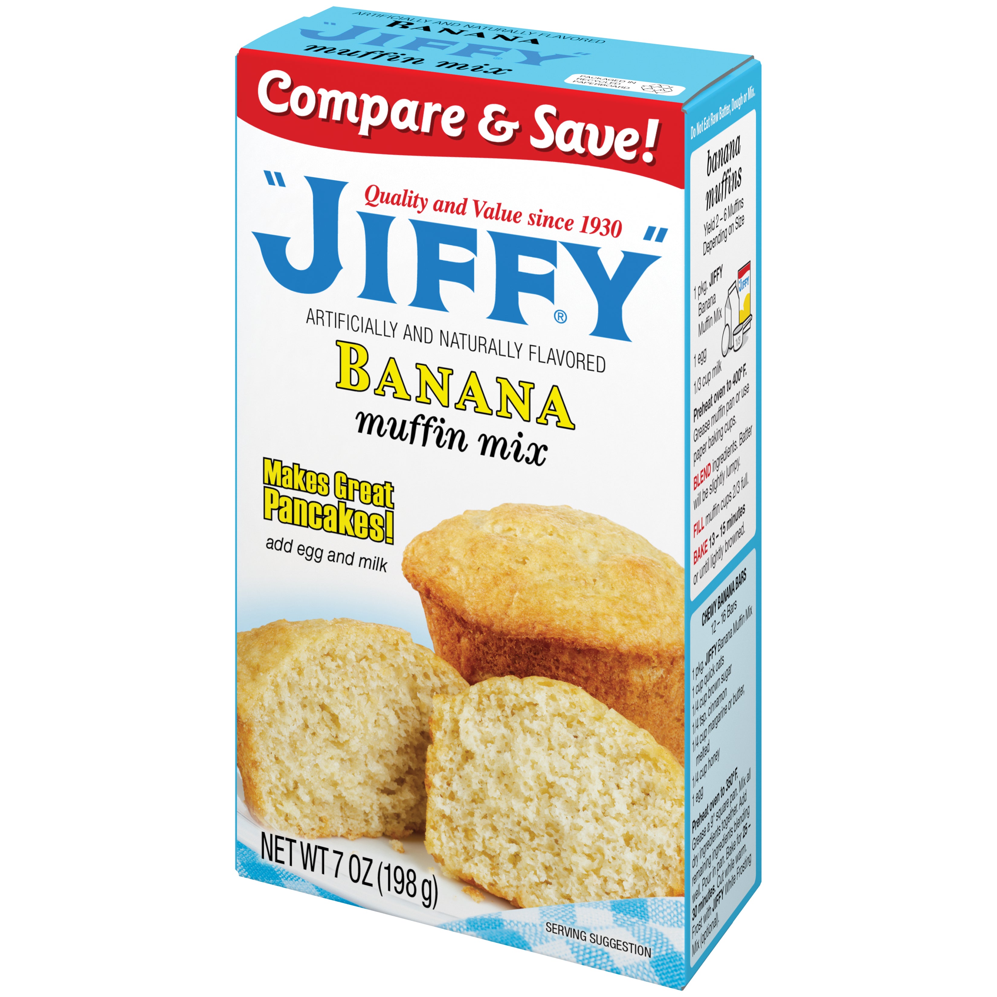 Banana Muffin Mix (12 pk.) – "JIFFY" Mix Online Store