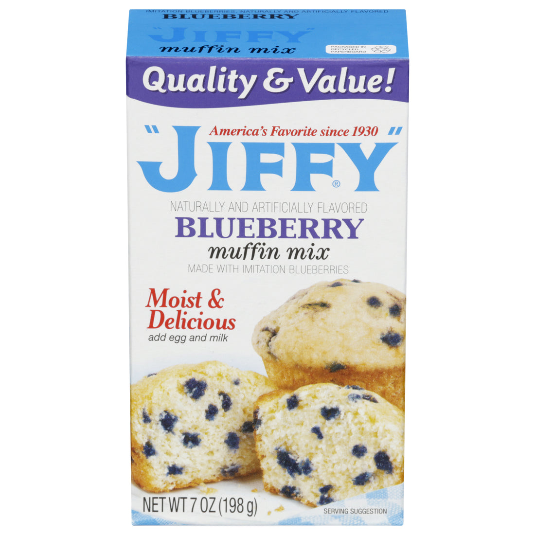 Blueberry Muffin Mix (12 pk.) – "JIFFY" Mix Online Store