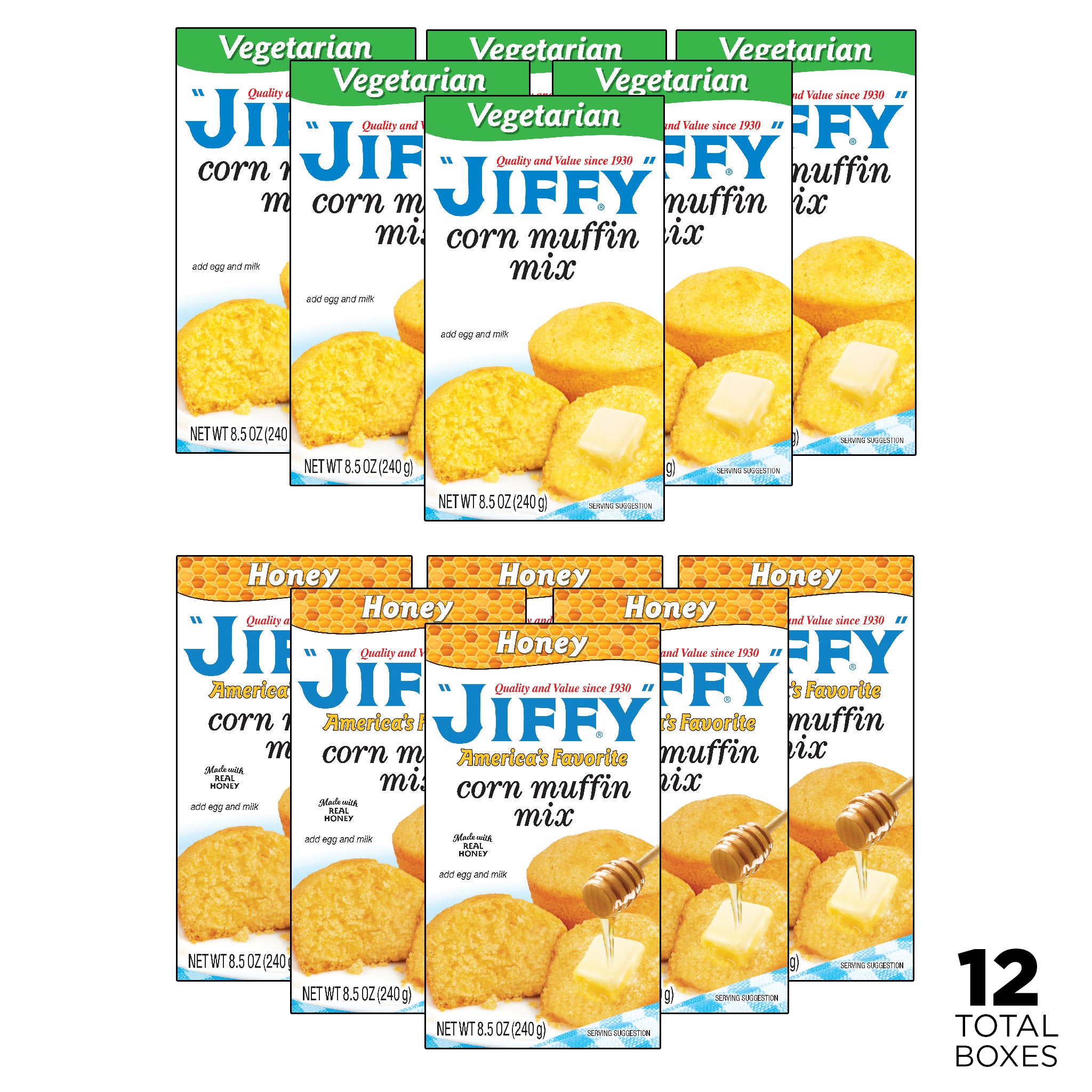 Corn Bread Mix Jiffy Vegetarian Corn Muffin Mix 240g (Best Before Date ...